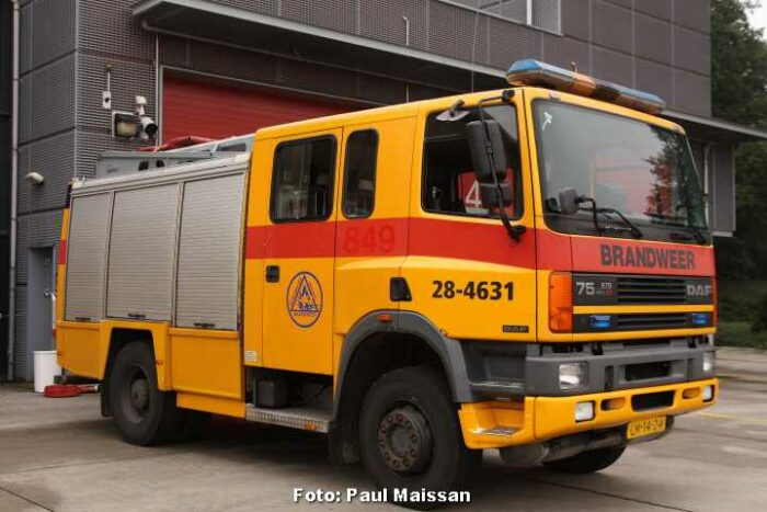 Stamkaart defbrwnl-0024: Daf FFV75 TS 1996 (KLu) | DEFENSIEBRANDWEER NL